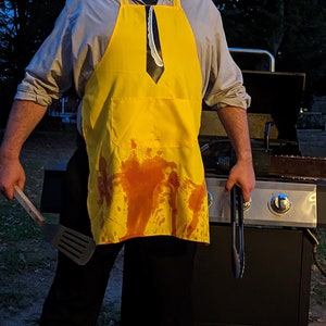 Leatherface Apron Tribute With Pocket Texas Bbq Chainsaw - Etsy