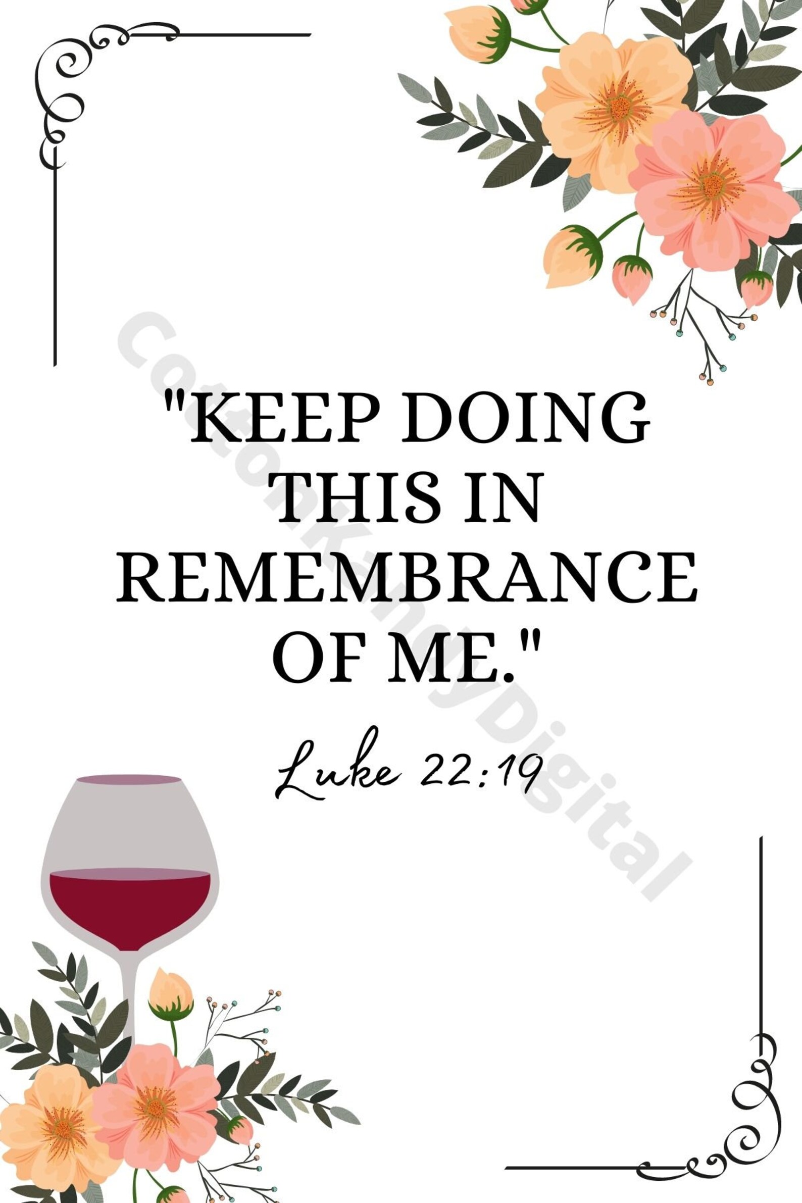 Memorial Poster. Memorial Postcard. Jw Printable Sign. PDF. Spiritual ...