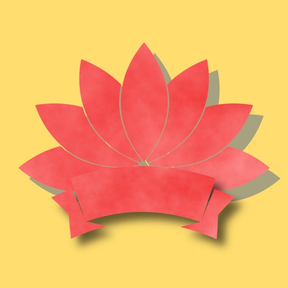 Lotus Crown Logo - Etsy