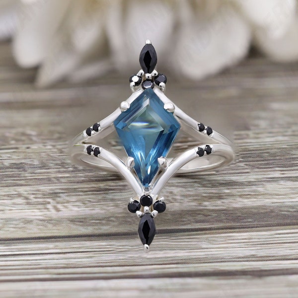 Blue Stone Ring - Etsy