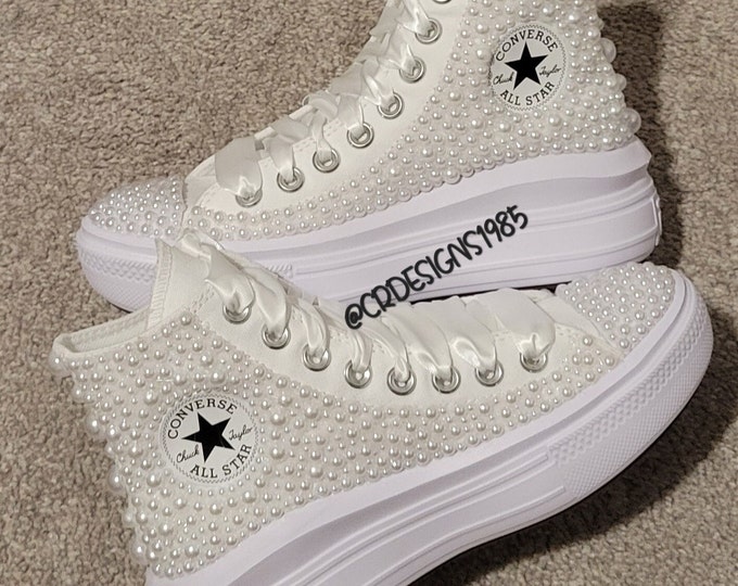 Wedding Converse - Etsy