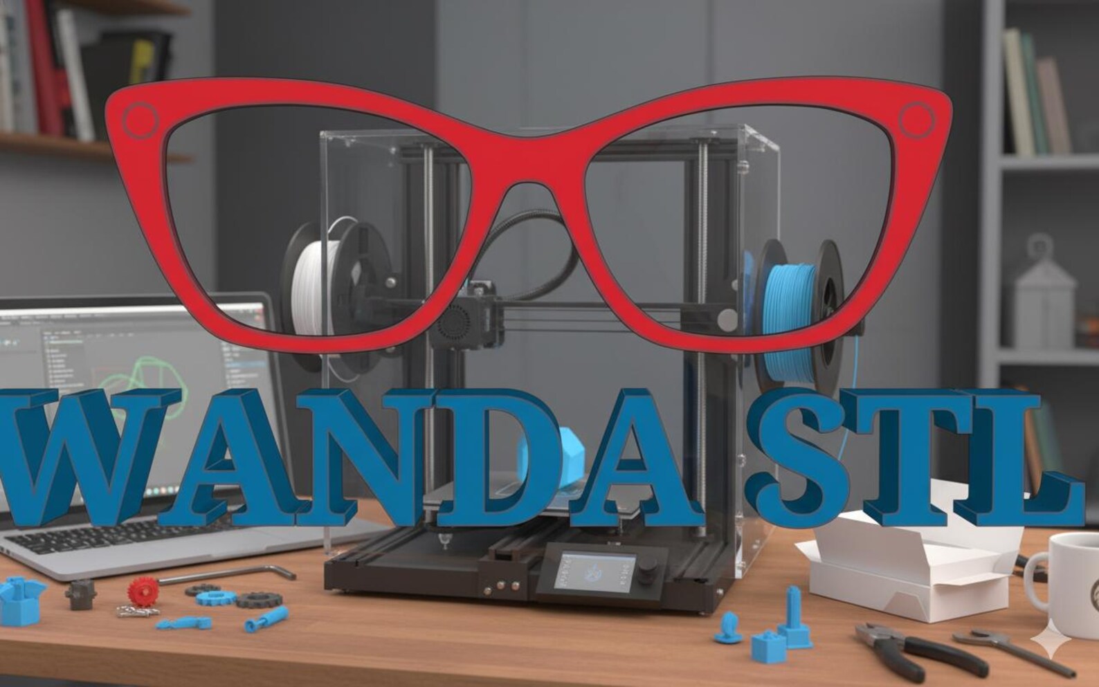 WANDA TOPPER STL File for 3D Printing, Digital Download, Stl ...