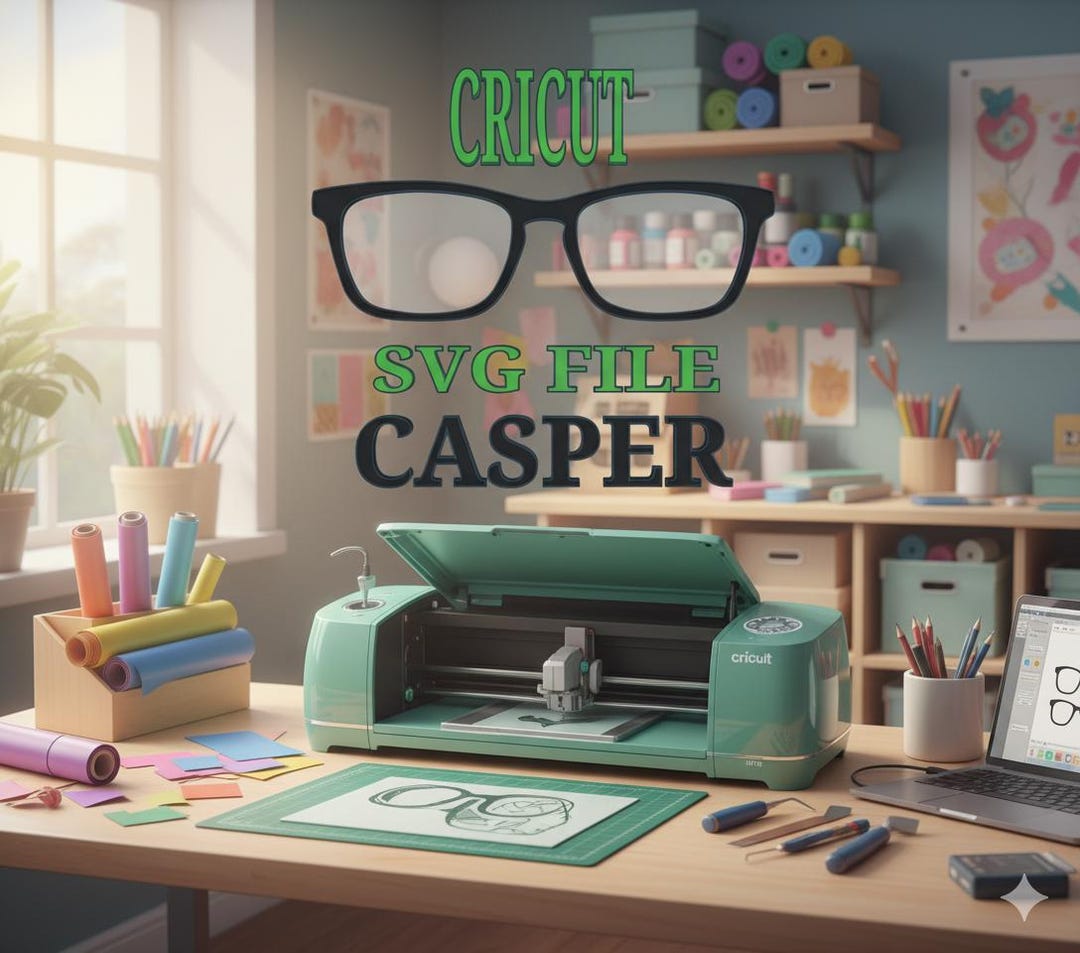 Casper Eyewear Topper SVG File: Cricut Design (digital Download) - Etsy