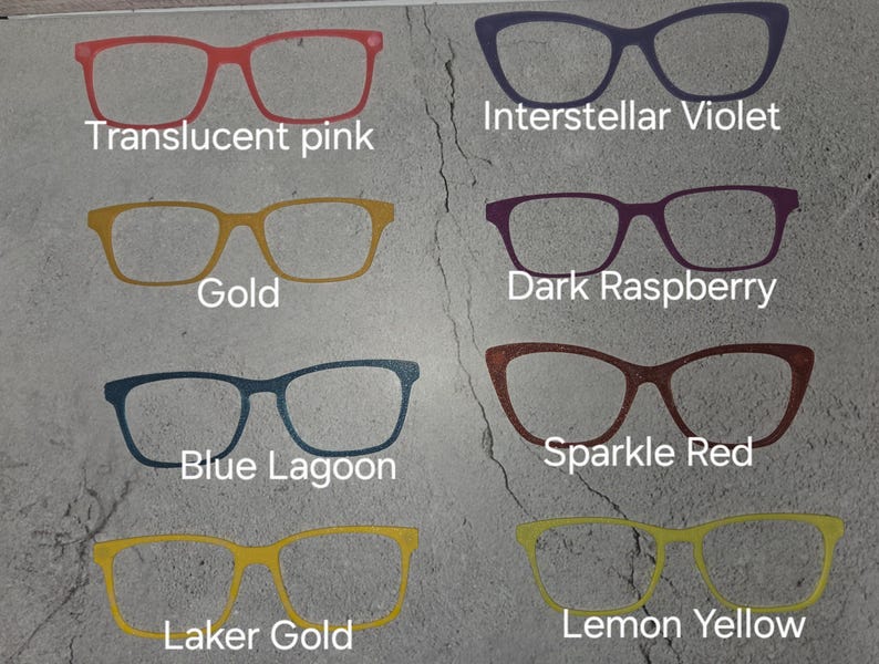 3D Printed Magnetic Wanda Tech Glasses Topper: DIY Eyewear Accessory - Etsy