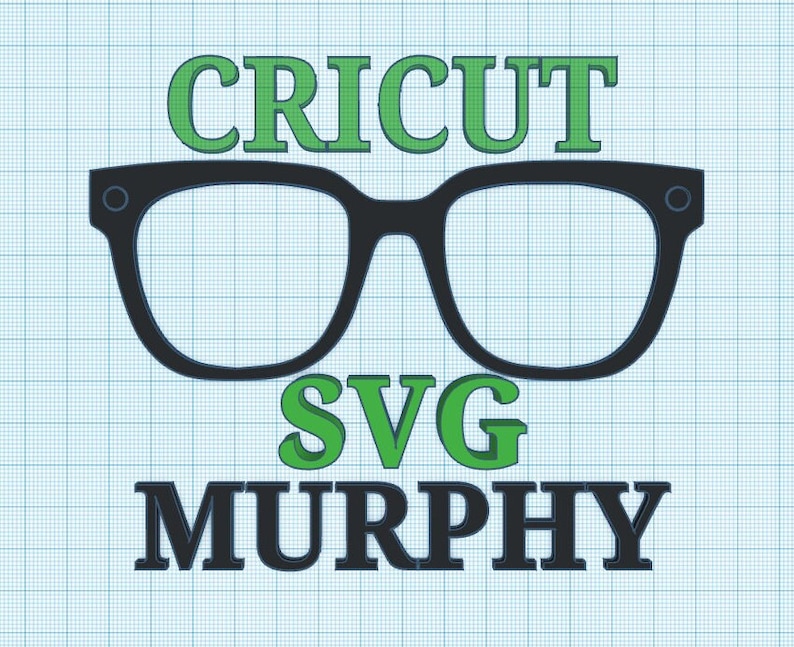 Murphy Eyeglasses Topper SVG File: Cricut Compatible (digital Download ...
