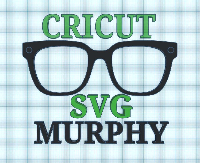Murphy Eyeglasses Topper SVG File: Cricut Compatible (digital Download ...