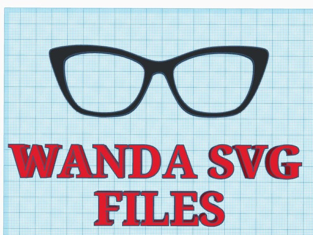 WANDA TOPPER SVG File Eyewear Topper Svg Digital Download - Etsy Canada