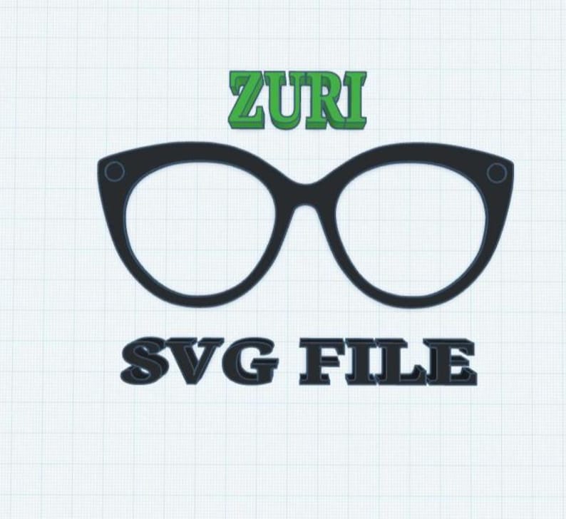 ZURI Eyeglasses Topper SVG File: Cricut DIY (digital Download) - Etsy ...