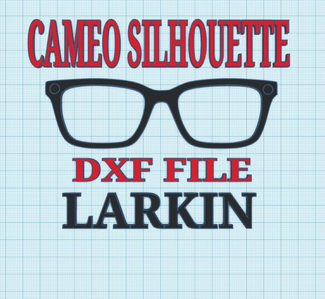 LARKIN TOPPER Silhouette Cameo DXF File, Eyewear, Topper, Dxf, Digital ...