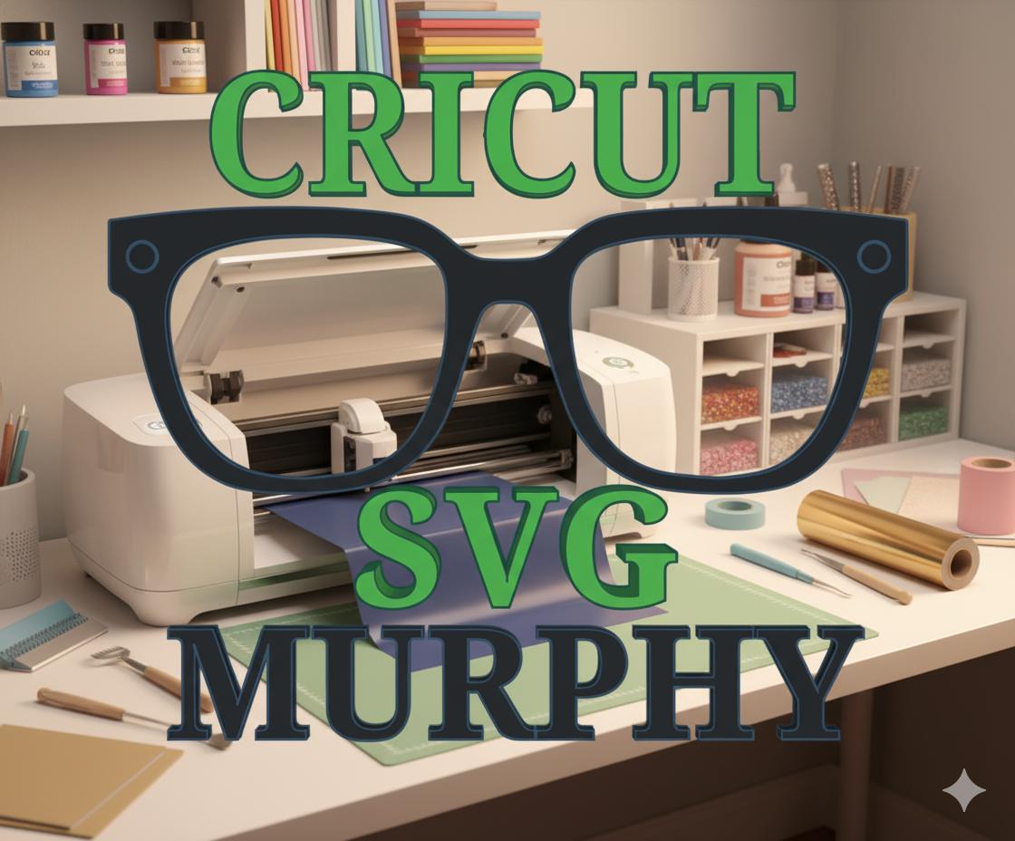 Murphy Eyeglasses Topper SVG File: Cricut Compatible (digital Download ...