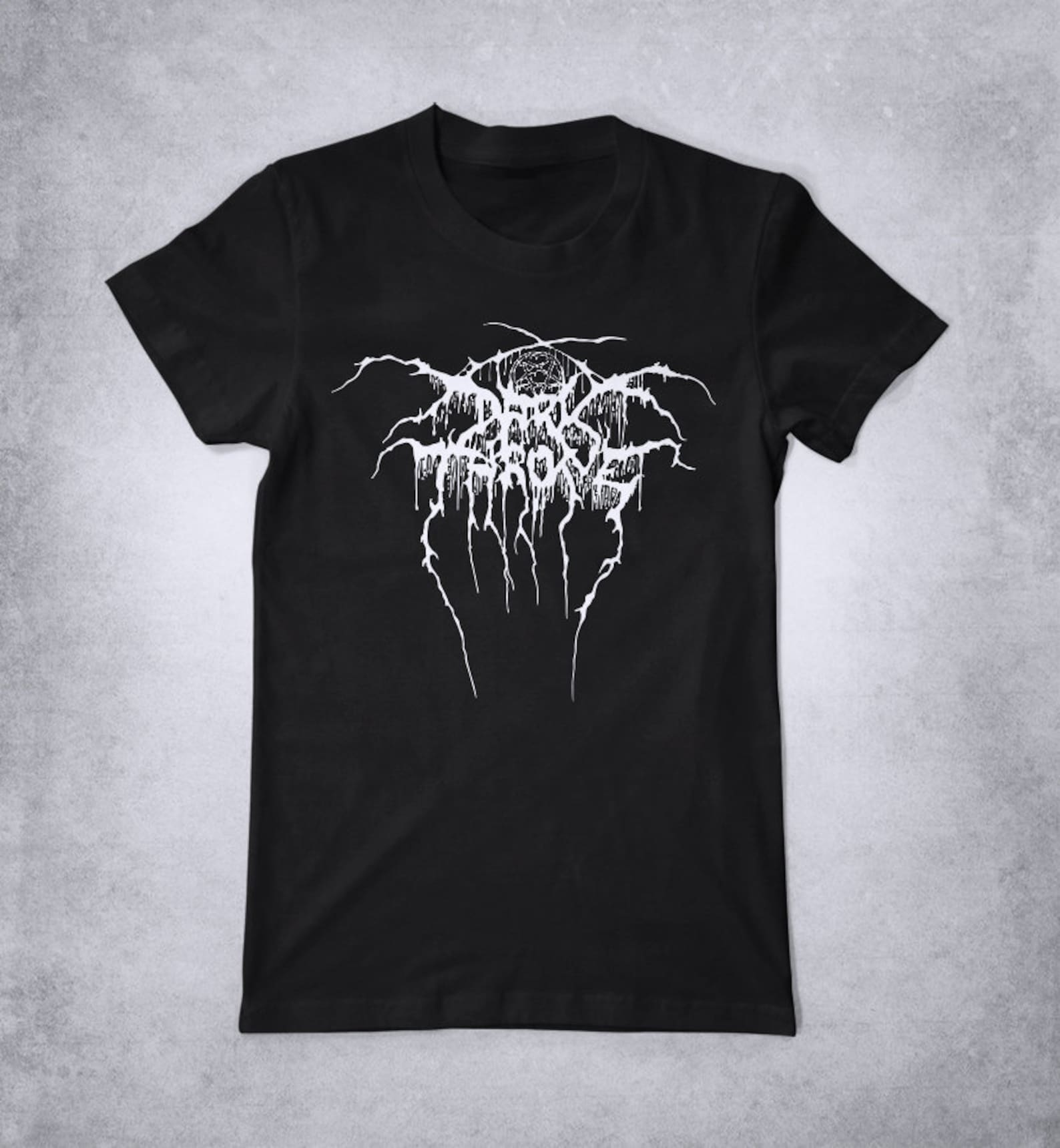 DARKTHRONE T-shirt DARKTHRONE Logo Shirt Black Metal Shirt | Etsy