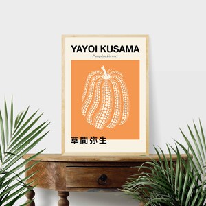 Yayoi Kusama Pumpkin Yayoi Kusama Poster Yayoi Kusama Print - Etsy