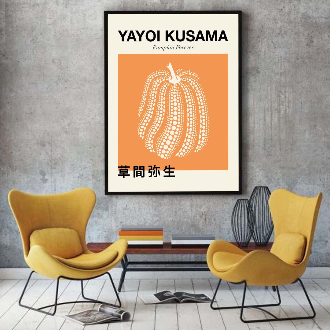 Yayoi Kusama Pumpkin Yayoi Kusama Poster Yayoi Kusama Print - Etsy