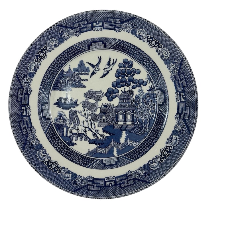 Willow Pattern Plate - Etsy