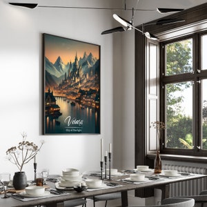 Velaris Print, Acotar Print, A Court of Thorns and Roses, Velaris Art ...