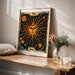 Tarot Card Vintage Weirdcore Decor the Sun Tarot Card Classic Tarot ...