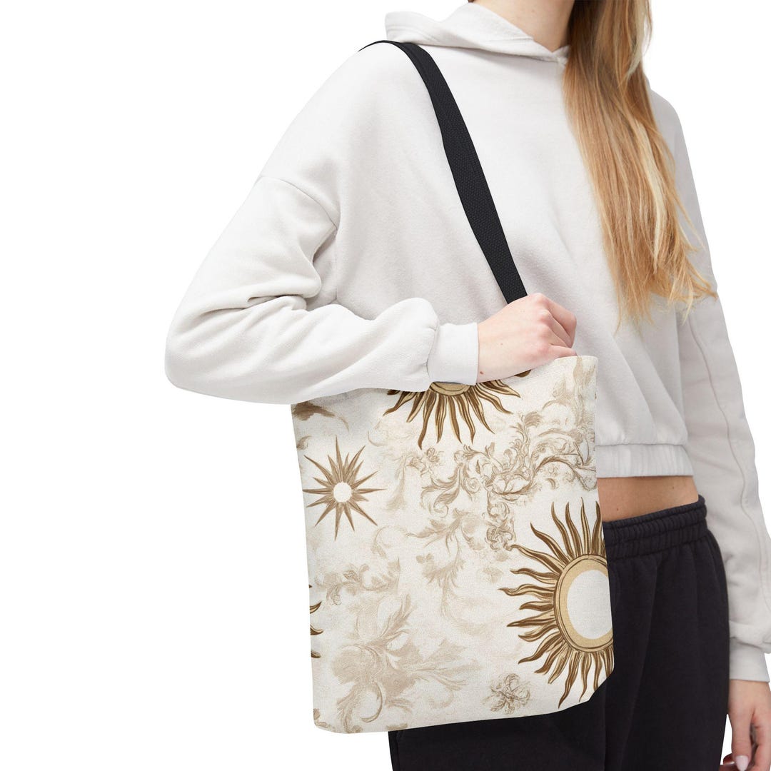 Celestial Tote Bag, Night Sky Stars and Moons, Stargazers Gift, Eco ...