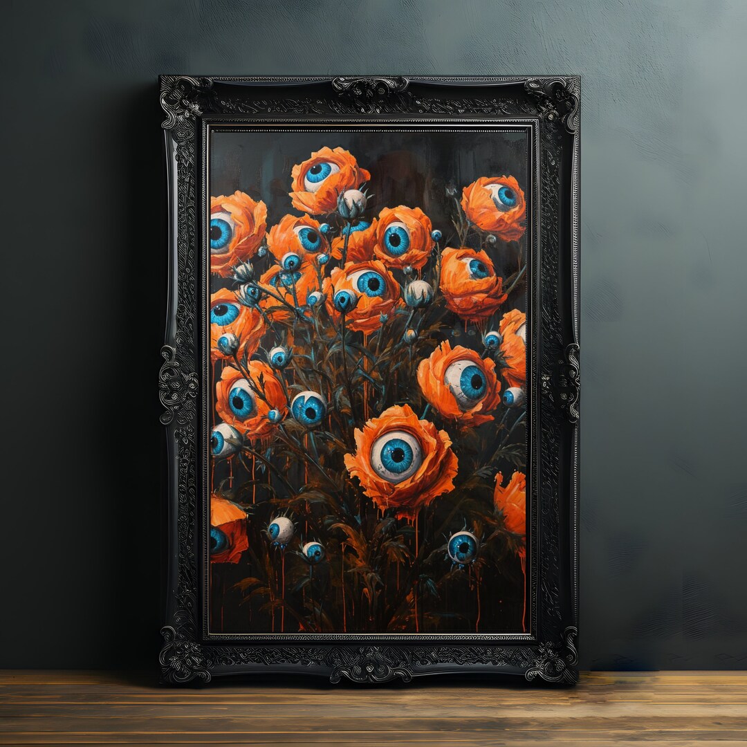 Fantasy Cottagecore Decor Creepy Bouquet for Cottagecore Decor ...