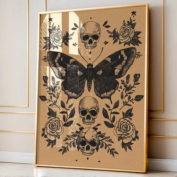 Skull Kitchen Decor - Etsy