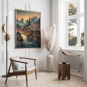 Velaris Print, Acotar Print, A Court of Thorns and Roses, Velaris Art ...