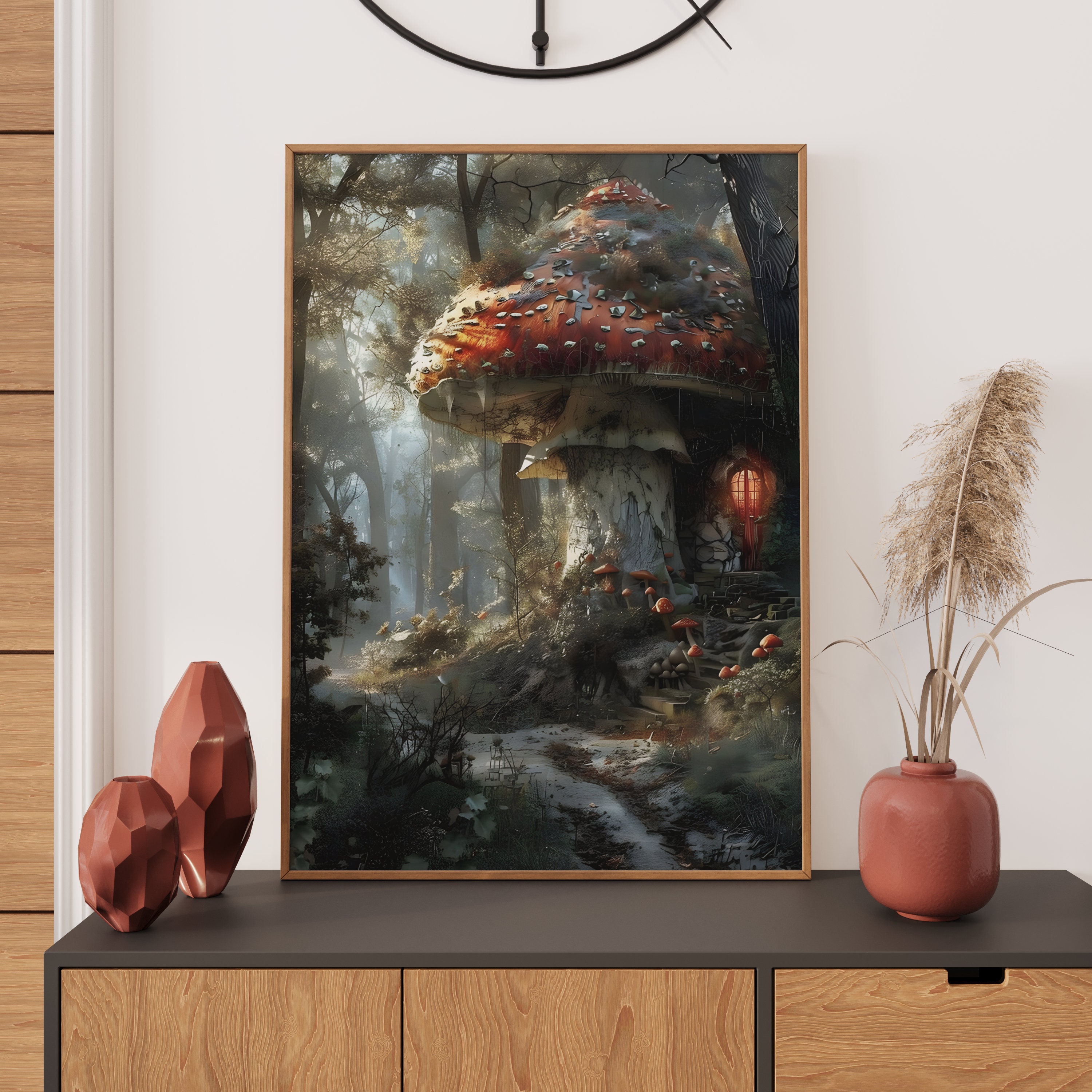 Fantasy Cottagecore Decor Creepy Mushroom for Cottagecore Decor ...