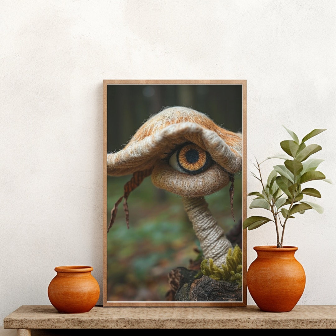 Fantasy Cottagecore Decor Creepy Mushroom for Cottagecore Decor ...