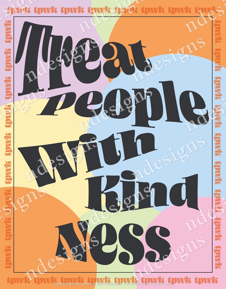 Harry Styles Wall Art, TPWK Poster, Treat People With Kindness, Harrys ...