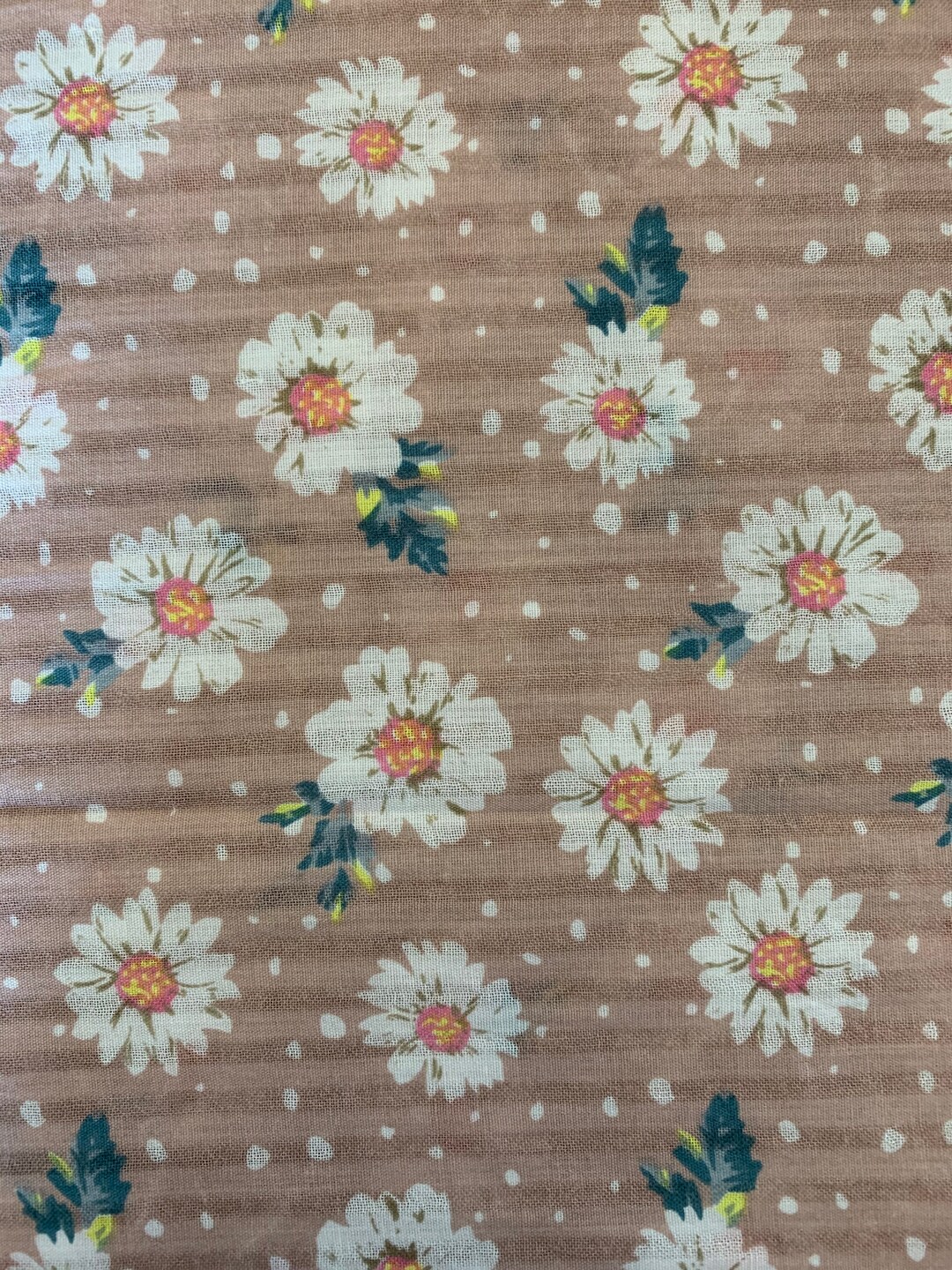 Pretty Pink Daisy Print Scarf - Etsy