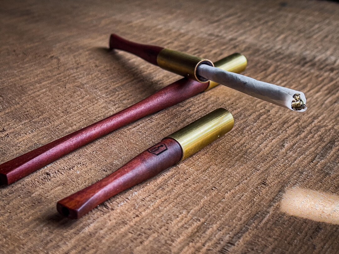 Handcrafted Wooden ‘cigarette’ Tip Convertible to Pipe ...