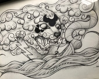 Pen Drawing | Etsy UK