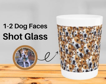 Black Dog Shot Glass - Etsy
