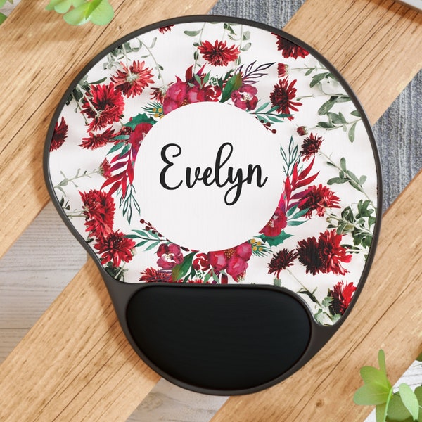 Personalized Mouse Pad With Wrist Rest - Etsy