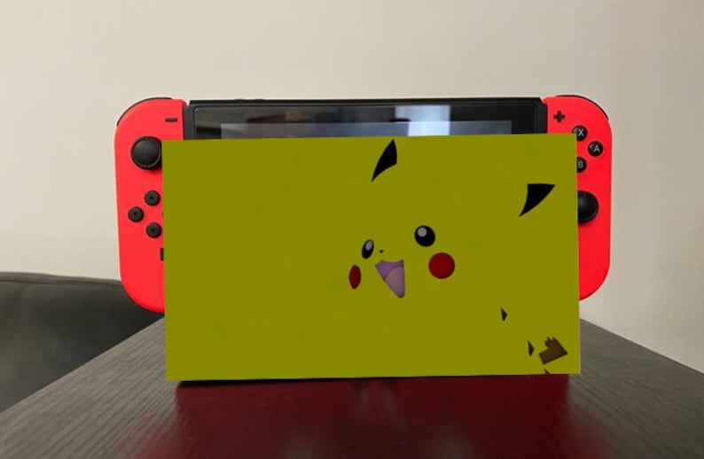 Pokemon Nintendo Switch Dock Skin - Etsy
