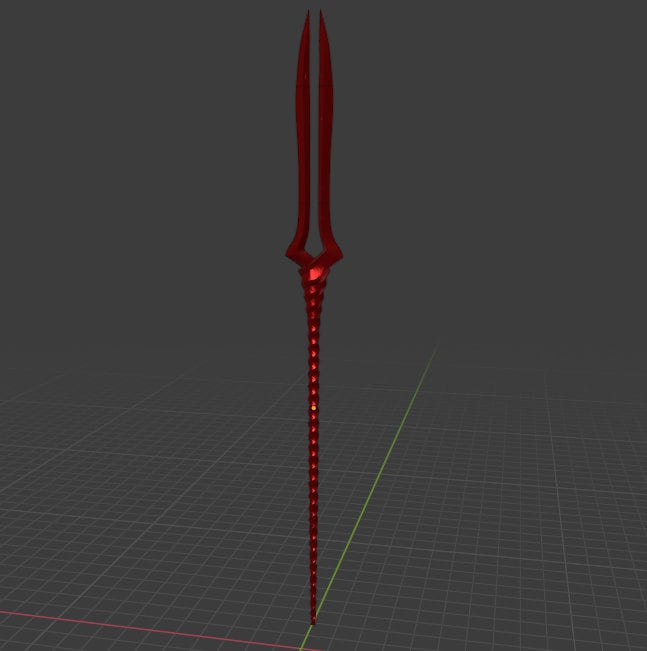 Neon Genesis Evangelion Spear/lance of Longinus - Etsy Hong Kong