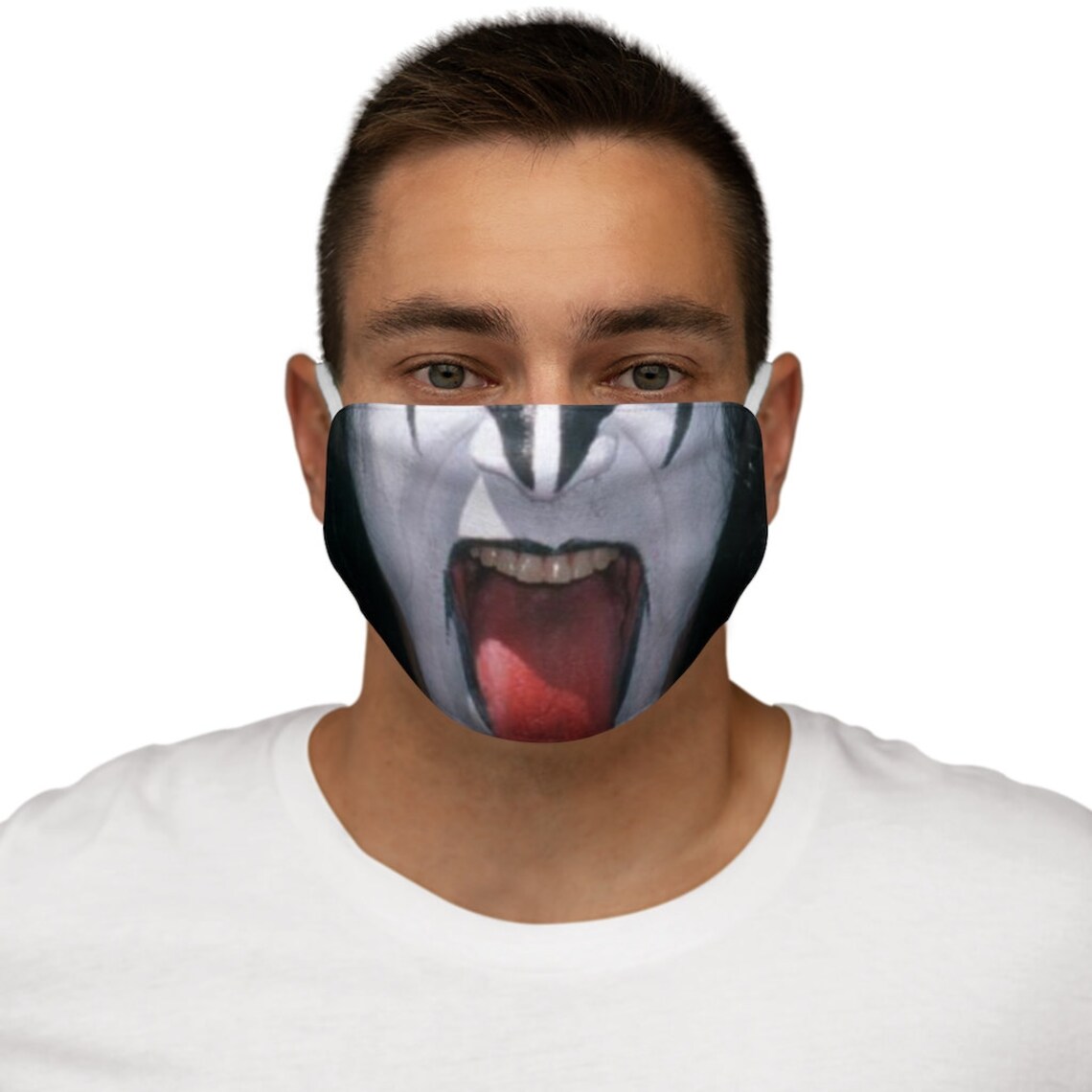 Gene Simmons Kiss Sublimation Face Mask Washable Reusable Etsy Australia
