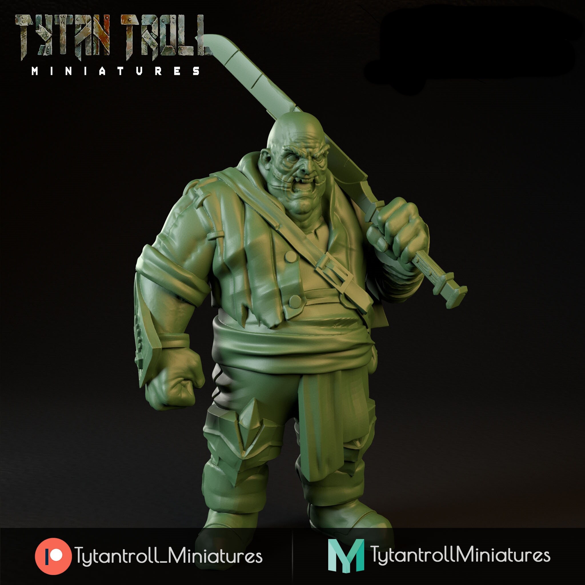 Bandit Boss Smiley Tytan Troll Bandit DND Bandit 32mm - Etsy
