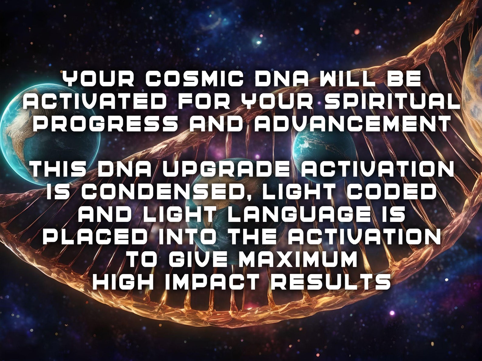 Galactic Federation of Light Activation, Activates Your Cosmic DNA ...