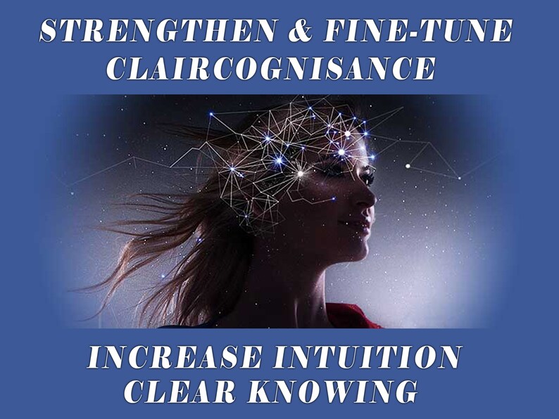 Claircognizance Activation: Clear Knowing Abilities., Psychic ...