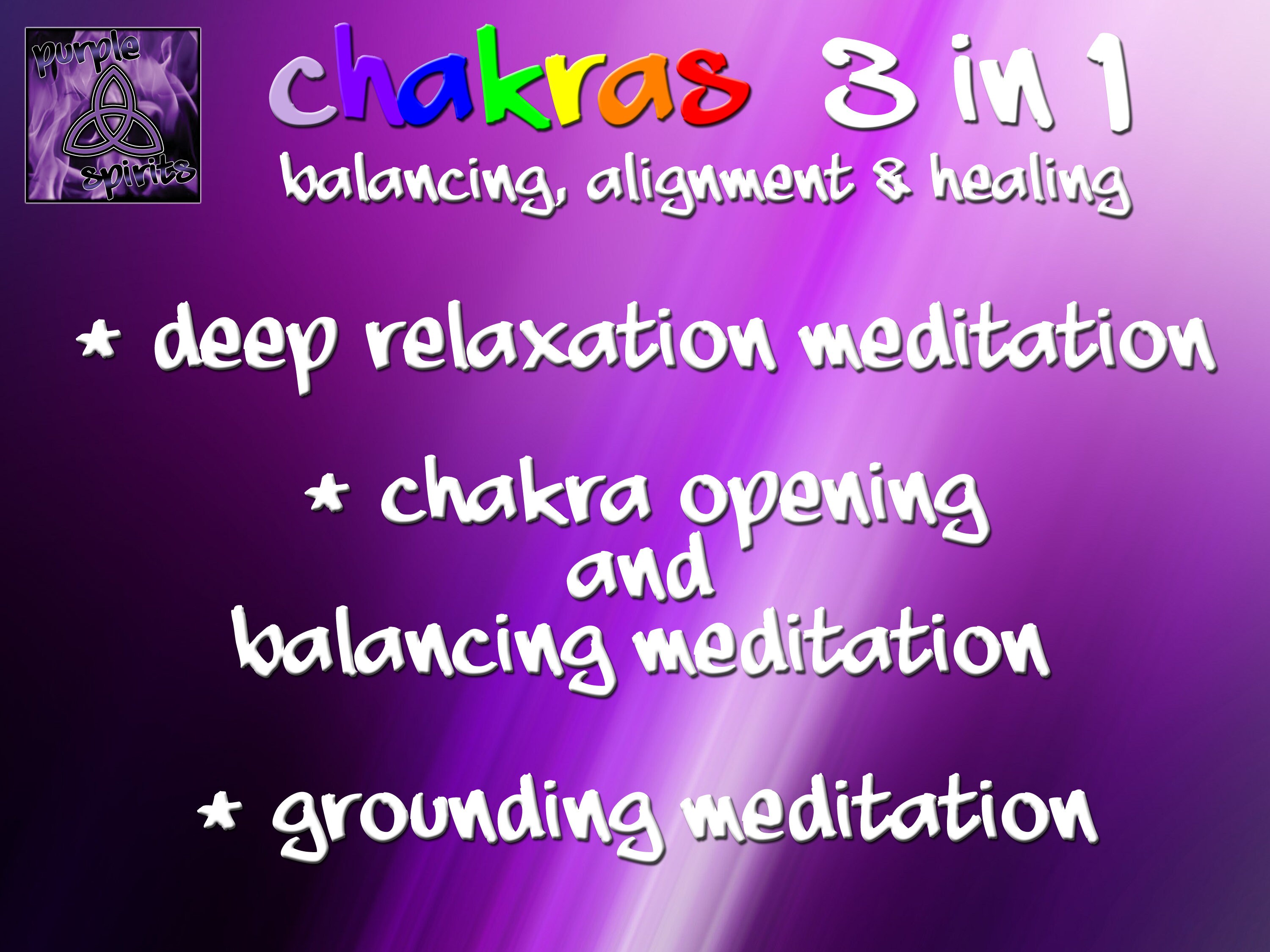 Full Chakra Maintenence Guide Gift Kit: 3 Meditations, Balance and ...