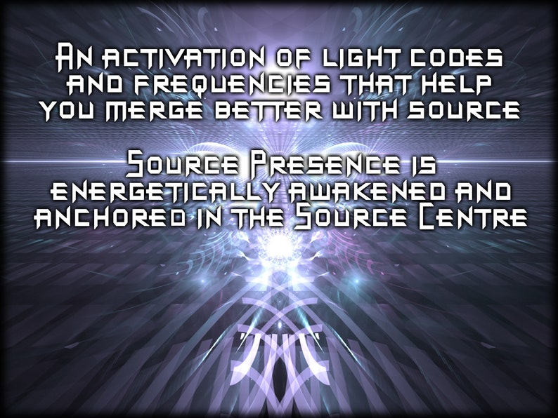 SOURCE CODE ACTIVATION: Light Codes and Frequencies. Source Energy ...