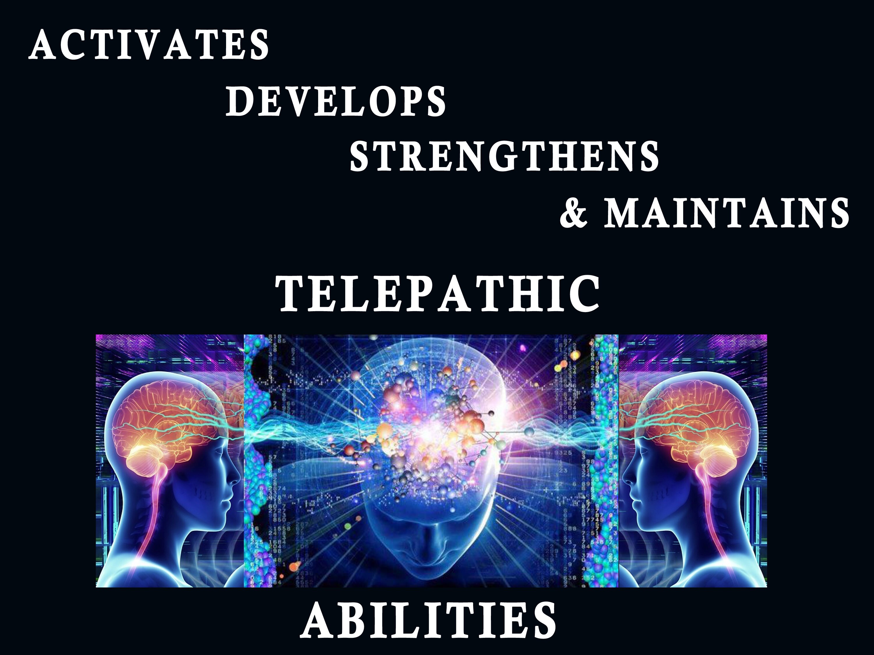TELEPATHY ACTIVATION: Activates, Strengthens, Develops and Maintains ...