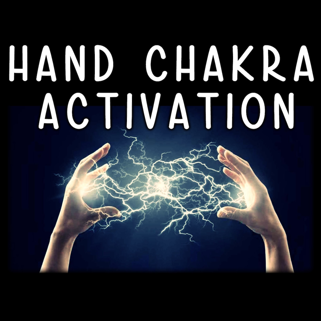Hand Chakras Activation: Supports Your Channelling Work as a Healer. - Etsy