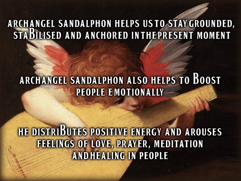 Archangel Sandalphon Attunement: Angel of Music, Helps With Emotional ...