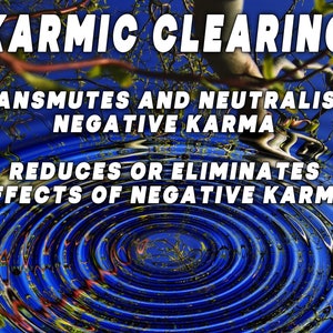 KARMIC CLEARING: Clear Negative Karma From This Life and Past Lives - Etsy