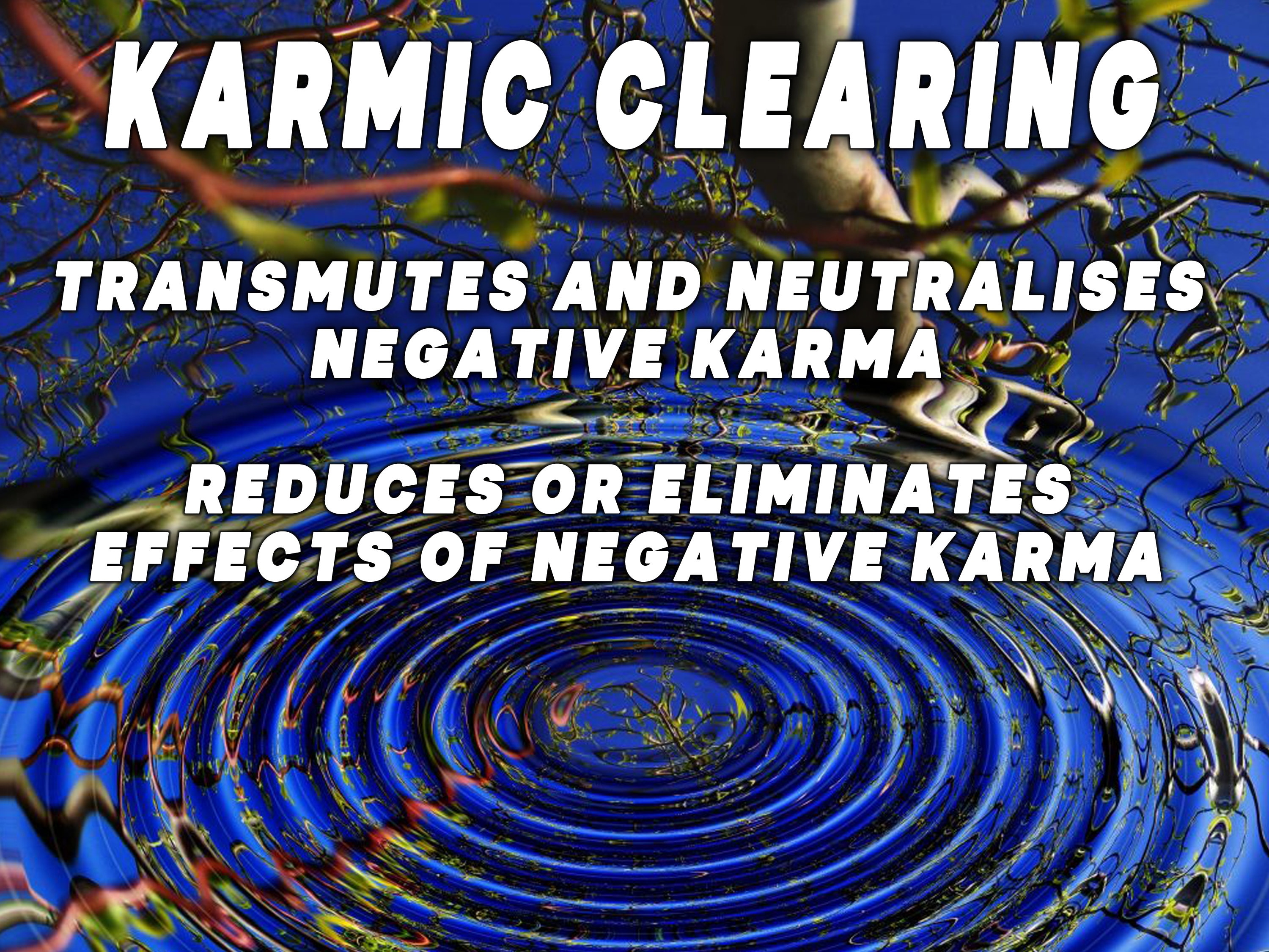 KARMIC CLEARING: Clear Negative Karma From This Life and Past Lives - Etsy
