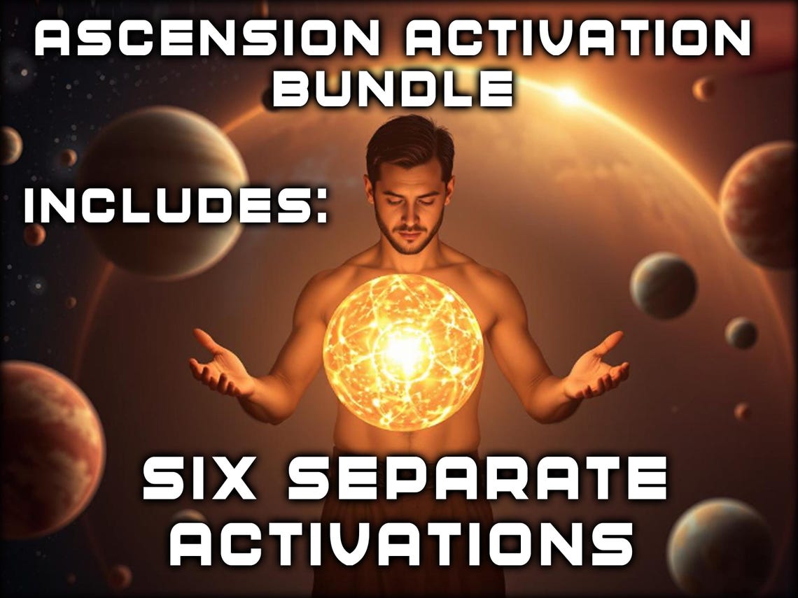 Ascension Activation Bundle, Spiritual Energy Upgrades for Your ...