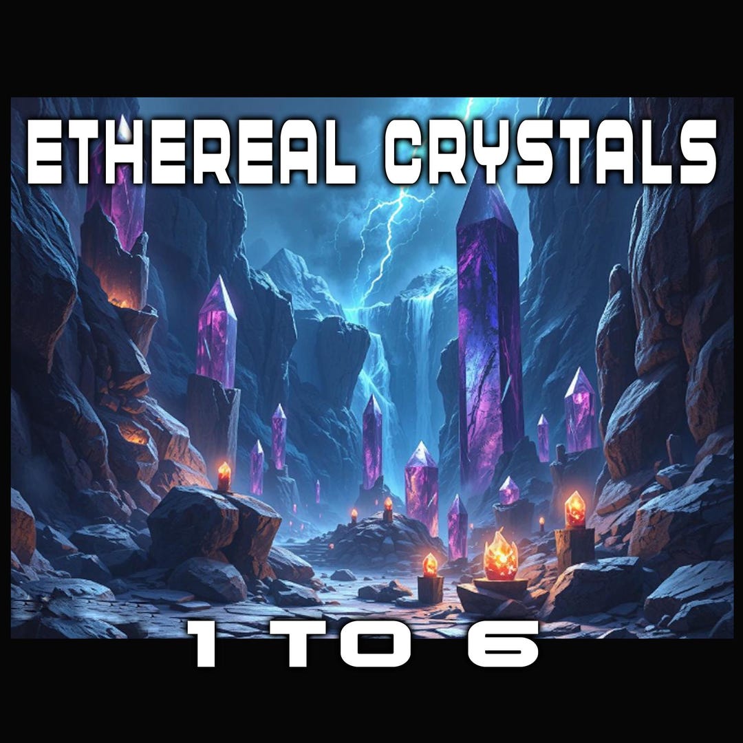 Ethereal Crystal Attunements 1 to 6 : Gem Elixirs, Place Gemstones in ...
