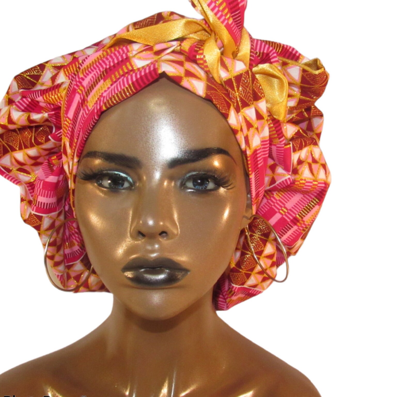 Jumbo tie Satin Bonnet - Etsy