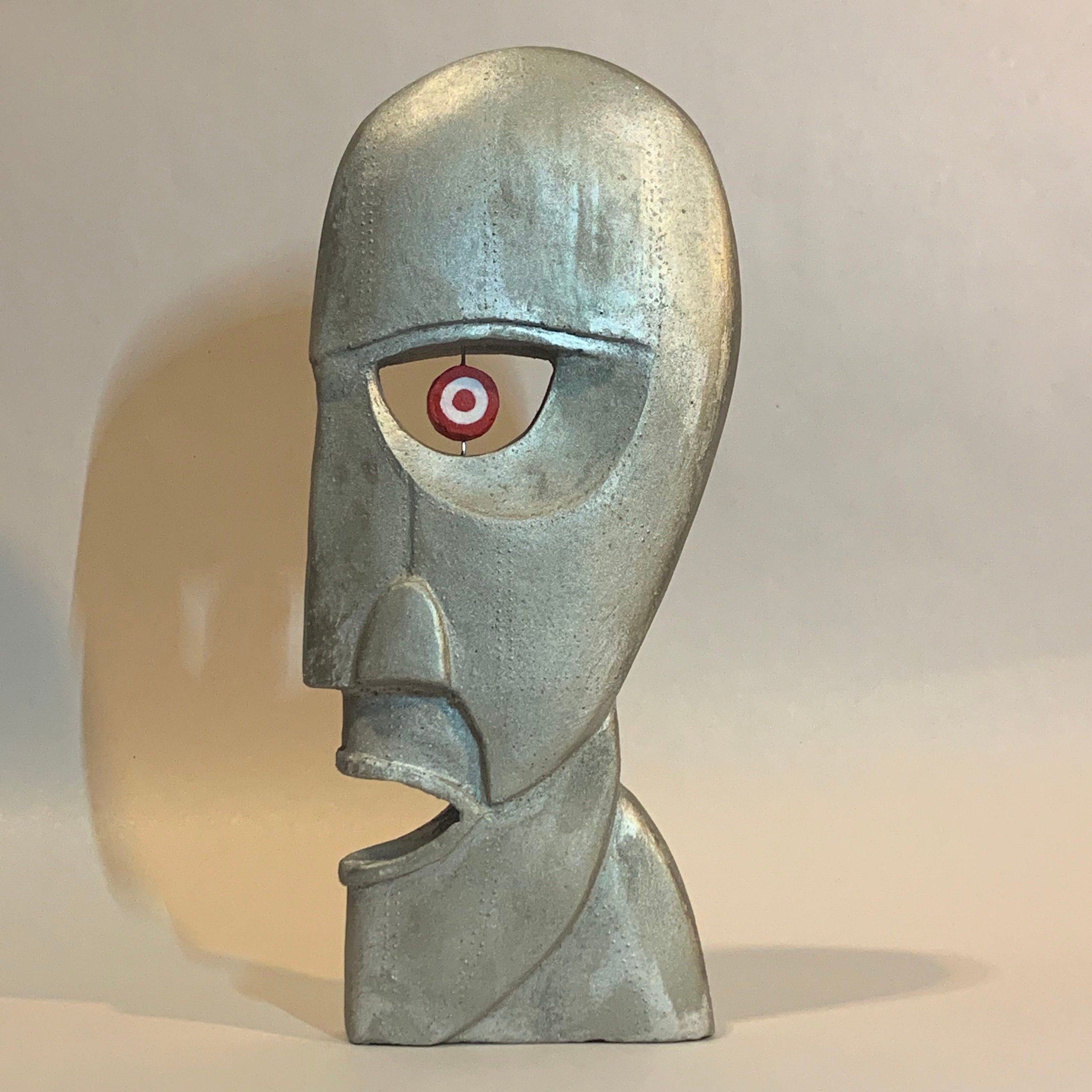 Division Bell Pink Floyd Sculpture Heads | Etsy