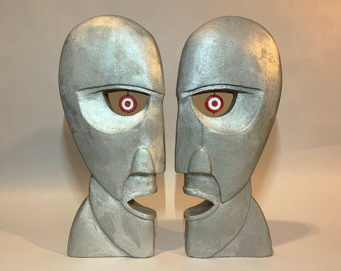 Division Bell Pink Floyd Sculpture Heads - Etsy